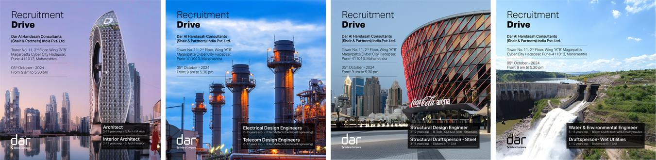 Dar Al-Handasah - News - Dar Pune Announces October 5 Recruitment Drive