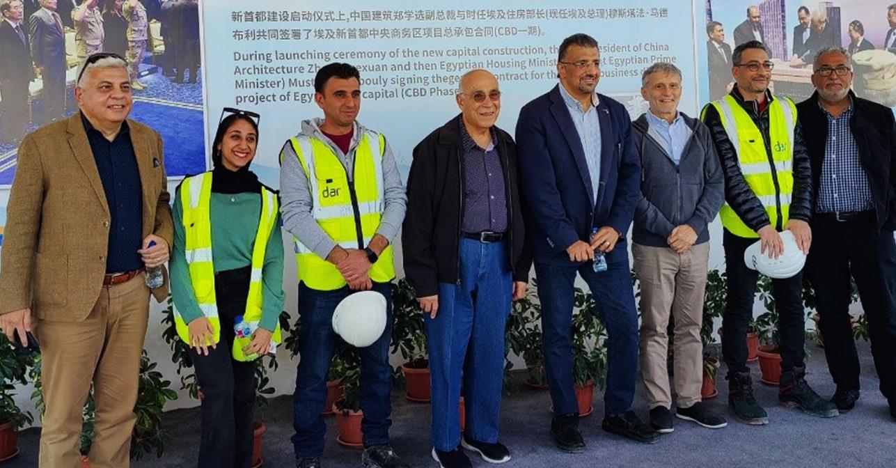 Dar Al-Handasah - News - ACI President Visits Egypt’s New Iconic Tower ...